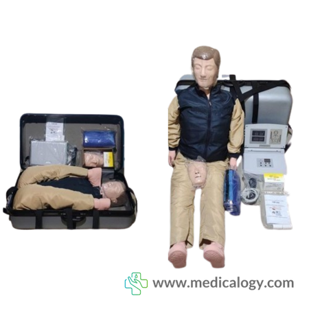 Jual Phantom Manikin CPR Advance General Doctor CPR Training Full Body ...